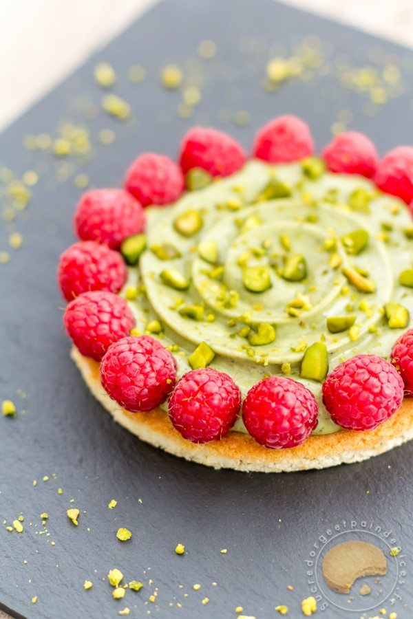 Tartelettes toutes simples framboise / pistache - Sucre d'Orge et Pain ...