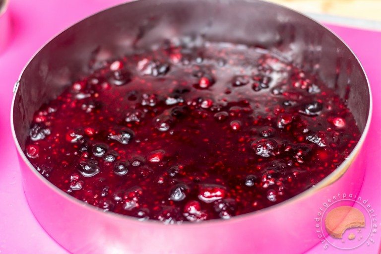 Entremets frais aux fruits rouges et au lait d’amande - Sucre d'Orge et ...