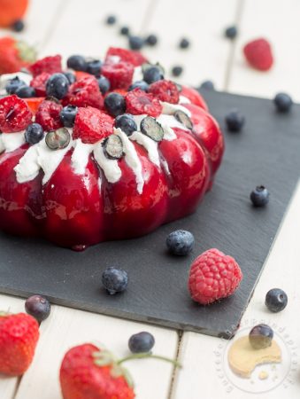 Vacherin glacé vanille/fruits rouges (sans gluten) - Sucre d'Orge et ...